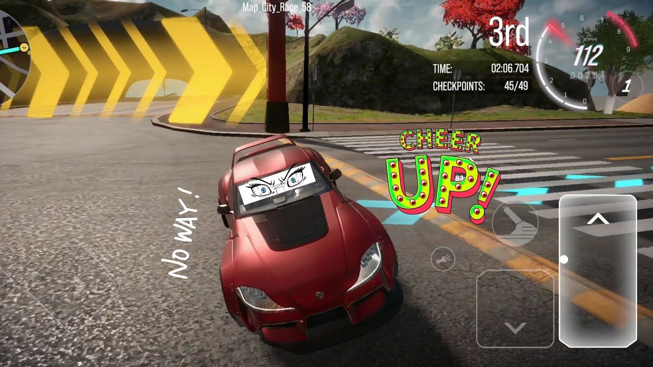 Angry supra racing |car drive zone |ultra graphics|Frost Rage🔥🔥 - YouTube