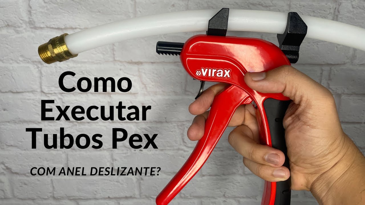 EXECUTANDO SISTEMA PEX COM AS FERRAMENTAS DA VIRAX - YouTube