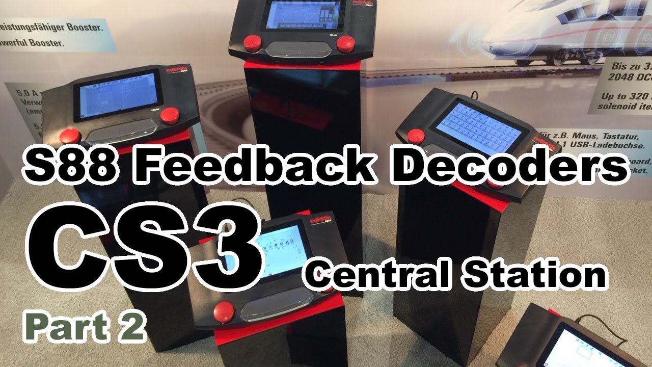 Marklin Feedback Decoder S 88 - Part 2: Automation - YouTube