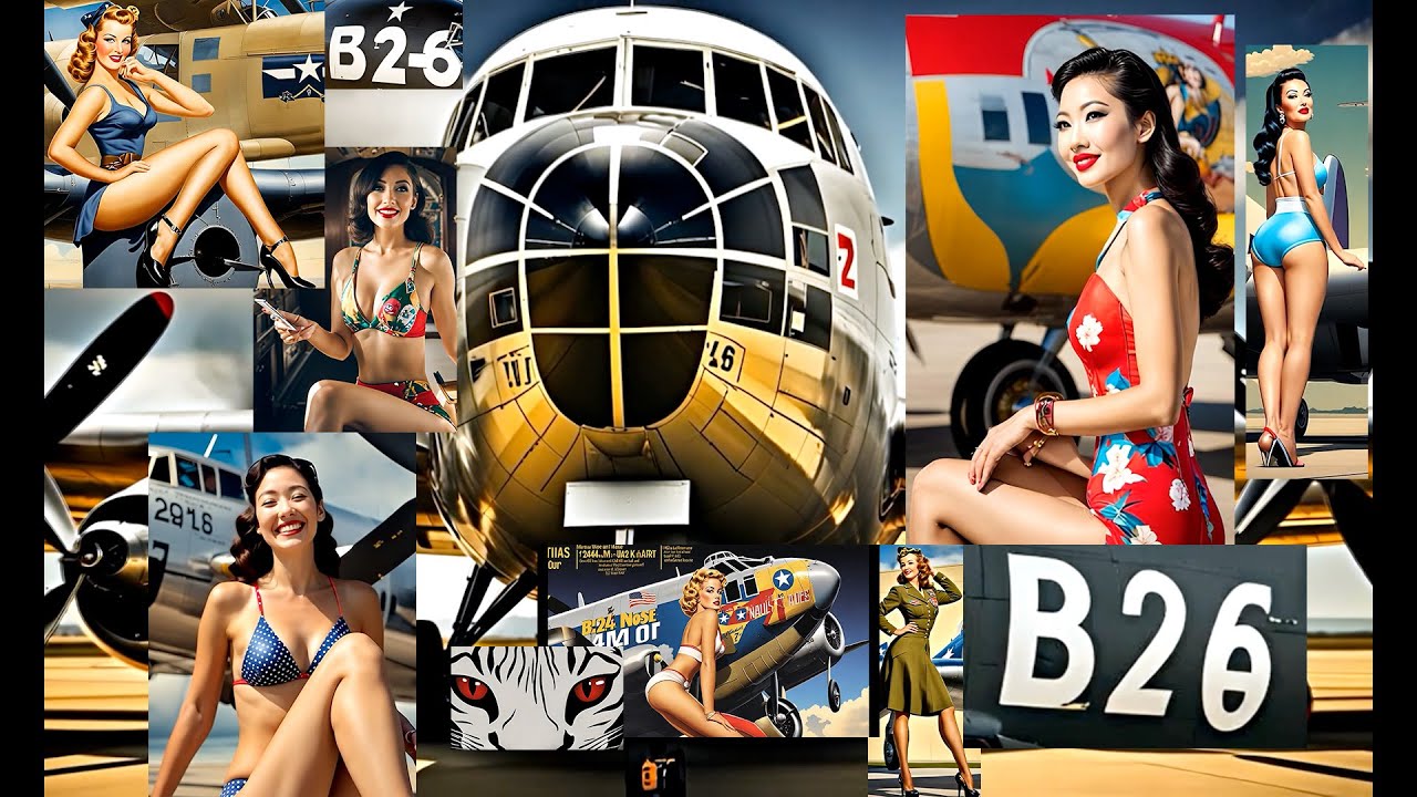 "B-26" - Retro Pulp Science Fiction by Skyward, AI Experiment, AI Short Film, AI Music Video ...