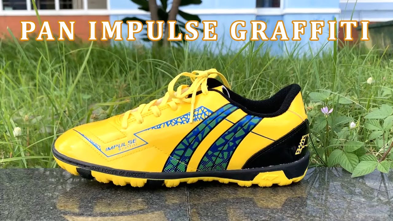 Nem Sport - Review Giày Đá Bóng Pan Impulse Graffiti TF và IC - YouTube
