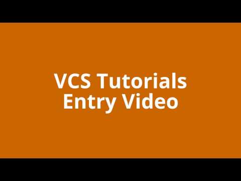 VCS Tutorials - Entry Video