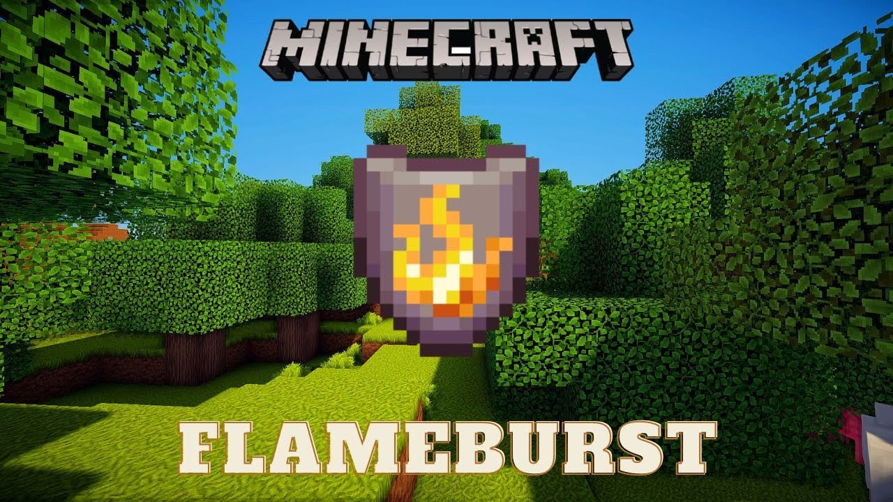 Minecraft - Flame Burst - YouTube