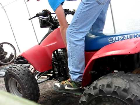 86 Suzuki lt230s Quadsport start-up - YouTube