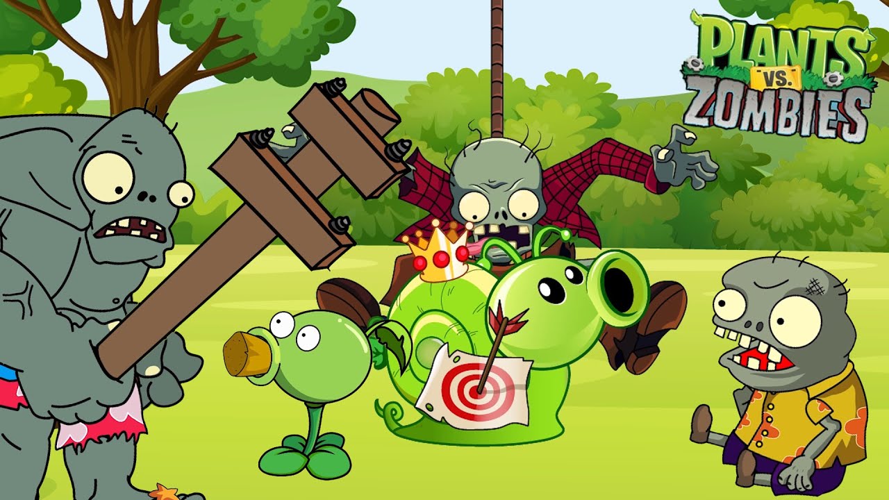 Best Pvz Funny moment 🤣Plants vs Zombies 2 Cartoon (Full Series 2024 ...