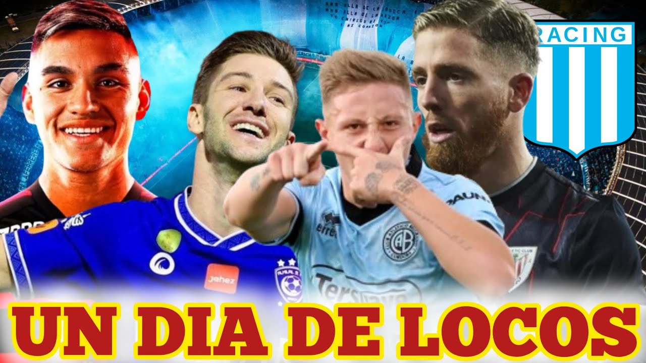 EXPLOTÓ EL MERCADO. UN DIA DE LOCOS Y RACING SE ILUSIONA. NOTICIAS ...