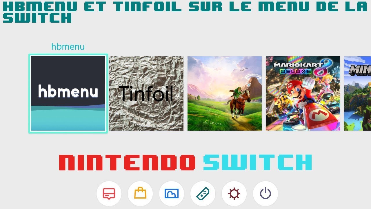 [TUTO] Avoir Tinfoil et le Homebrew Launcher sur le MENU de la NINTENDO ...