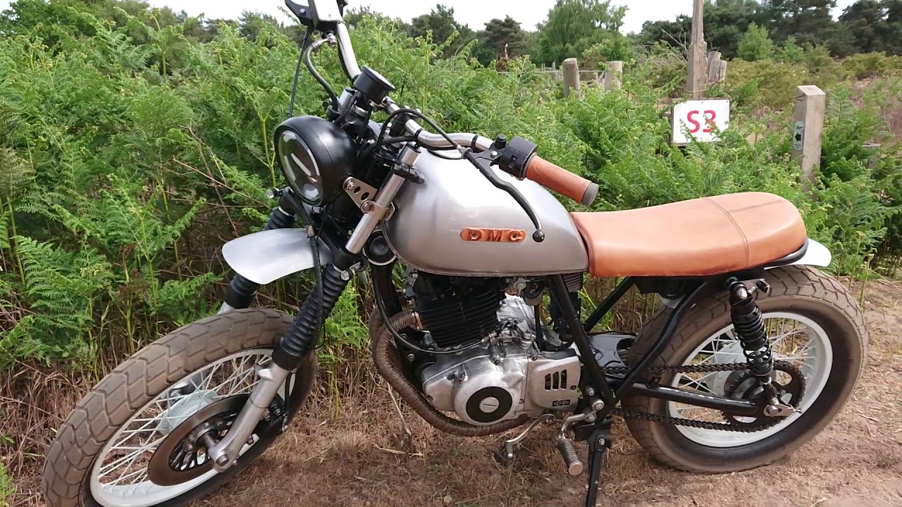 Scrambler restomod gn250 - YouTube