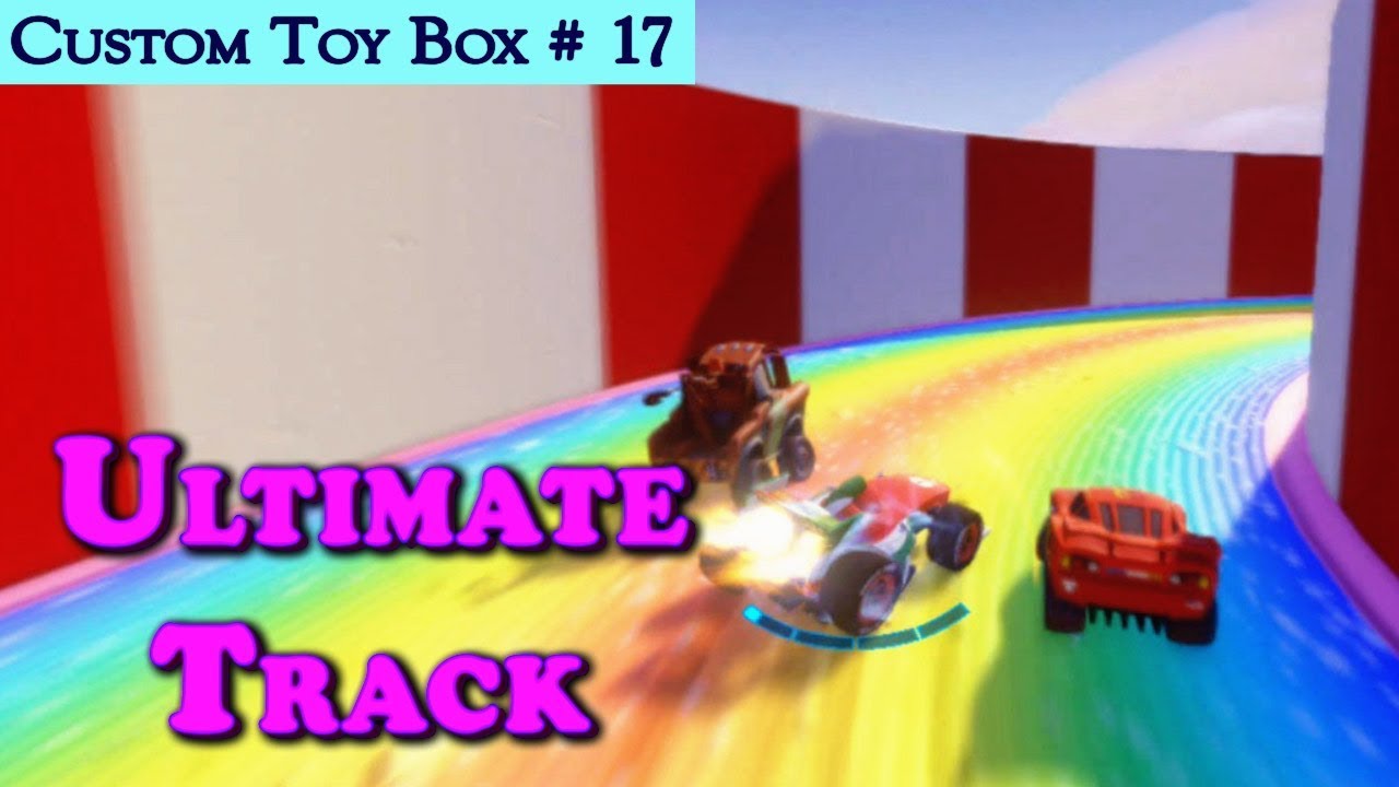 Disney Infinity Best Race Track Ever You Decide - Custom Toy Box Race ...