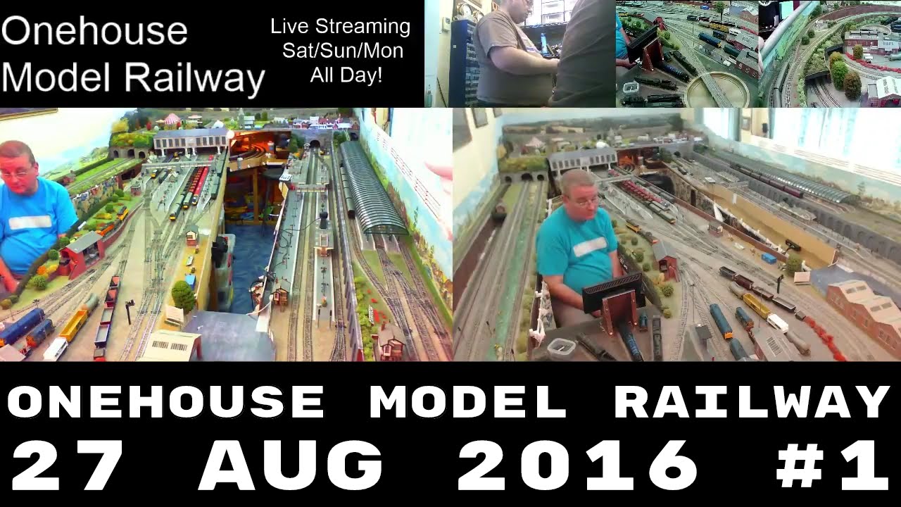 Onehouse Model Railway Stream - YouTube