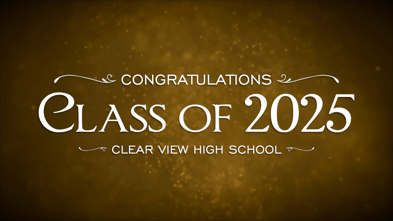 CCISD 2025 Graduations - Clear View High School - YouTube