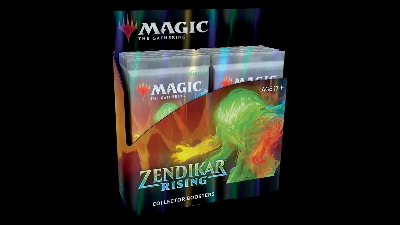 MTG: Zendikar Rising Collector Box opening! 6 packs and a box topper ...