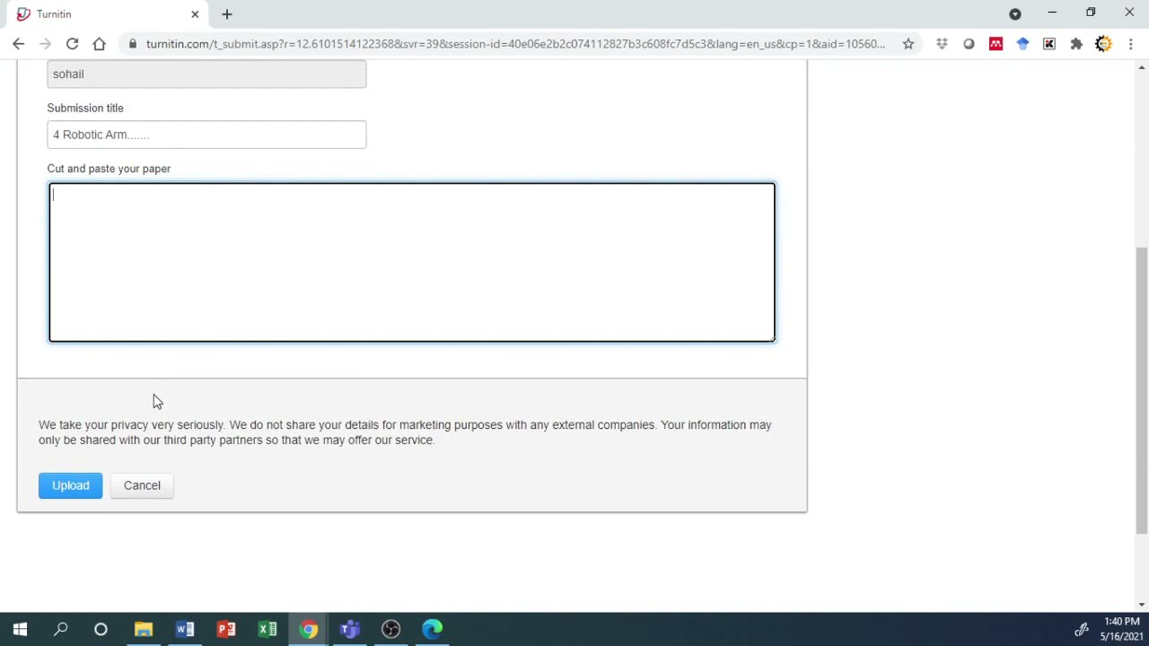 Turnitin Submission Tutorial | How to register and submit as a student ...