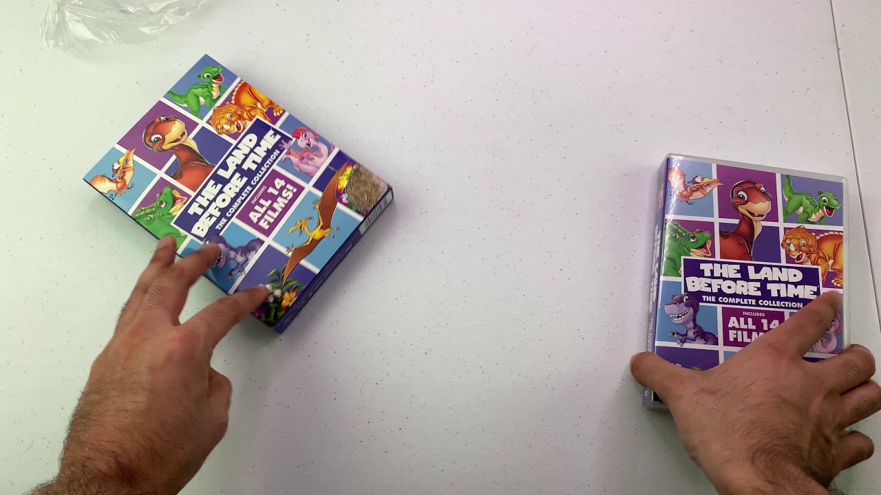The Land Before Time the Complete Collection DVD unboxing - YouTube