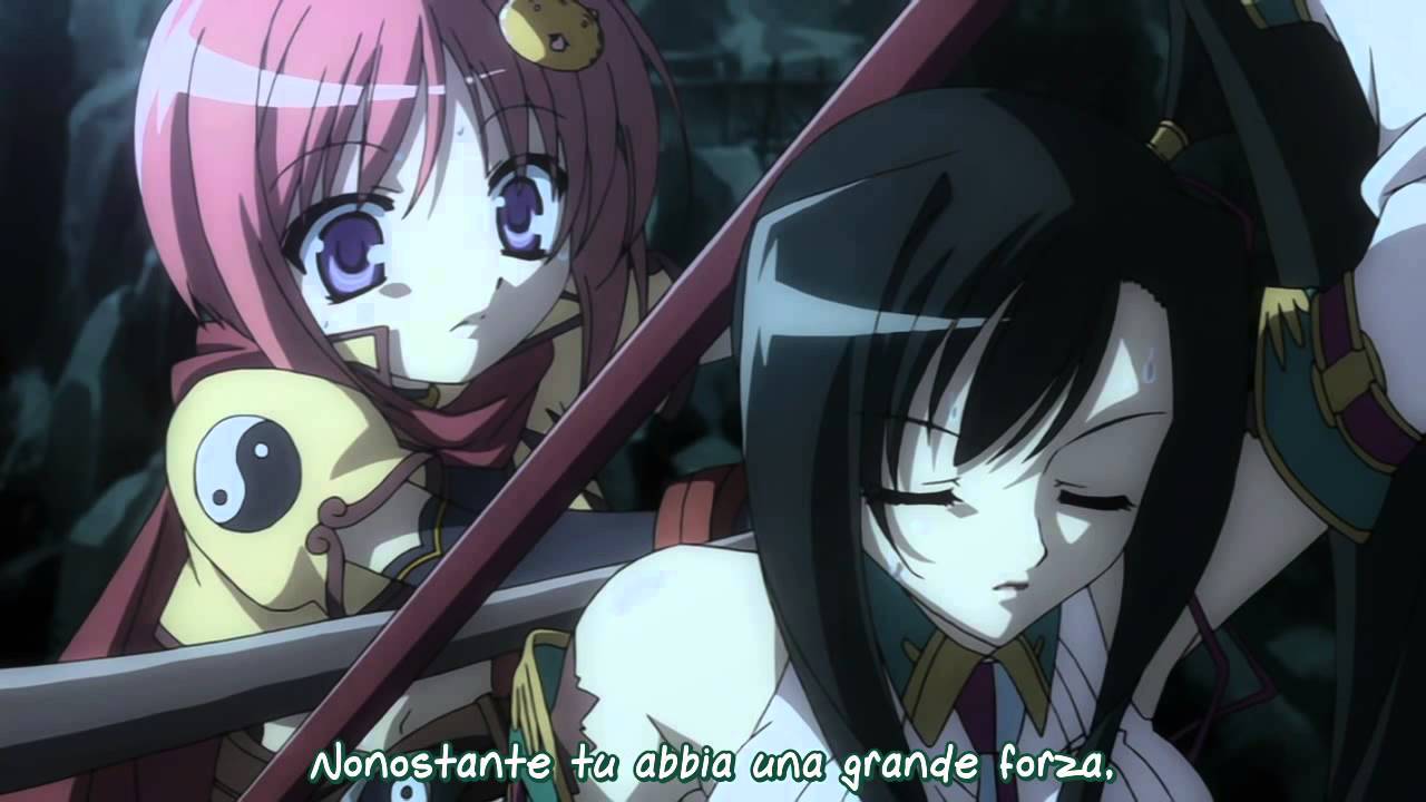 Koihime † Musō ITA 01- Kan'u fa un voto di sorellanza con Chōhi - YouTube