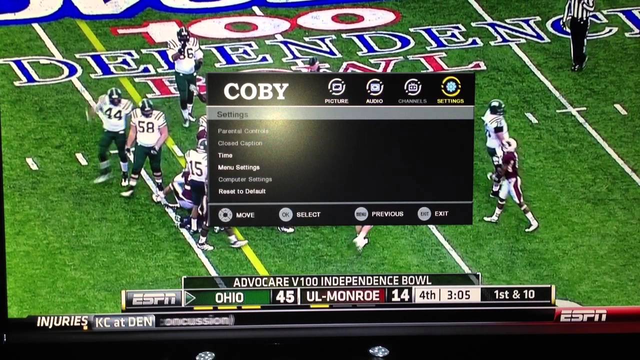 Coby 23" LED TV - YouTube