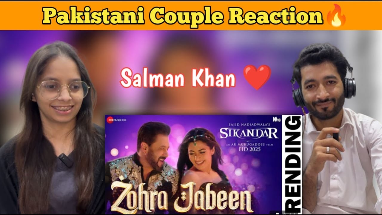 Pakistani React Zohra Jabeen | Sikandar | Salman Khan, Rashmika| Pritam|Nakash, Dev, Mellow D ...