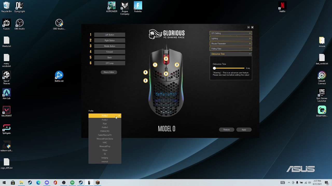 How to Triple Click on the Glorious Model O - YouTube
