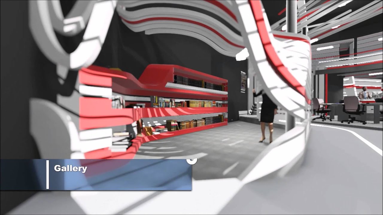 Publishing Office Interior - YouTube