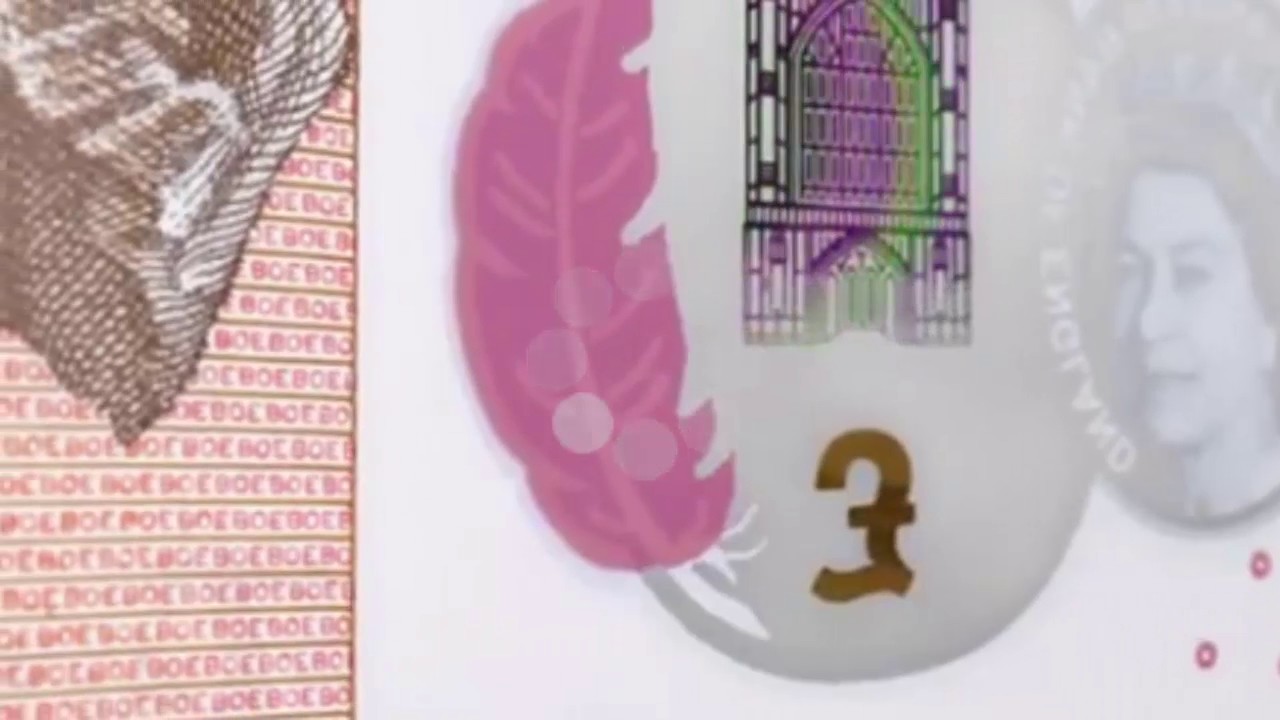 Jane Austen banknote unveiled - The New £10 Note - Key Security ...