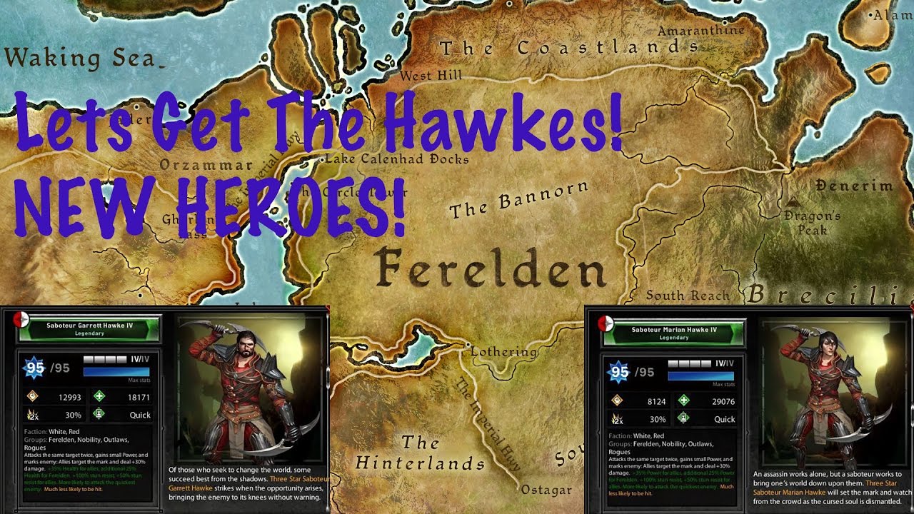 Heroes Of Dragon Age PACK OPENING BUYING NEW Saboteur HAWKES 3GCP - YouTube
