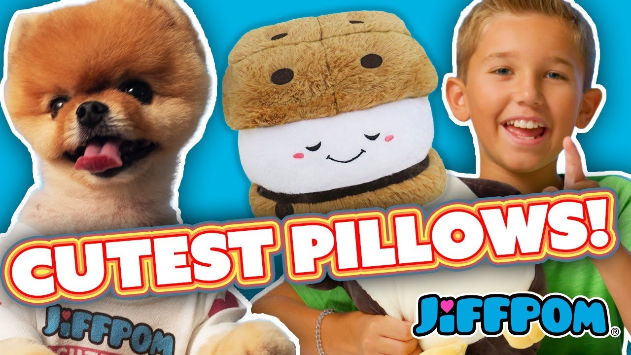 Adorable Scented Pillows Unboxing | Jiffpom - YouTube
