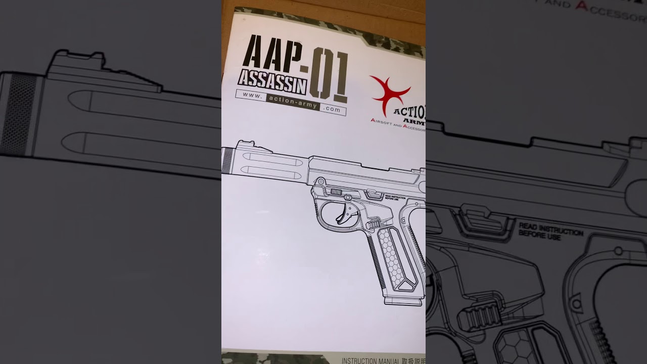 Action Army AAP-01 review, shooting test and magazine compatibility ...