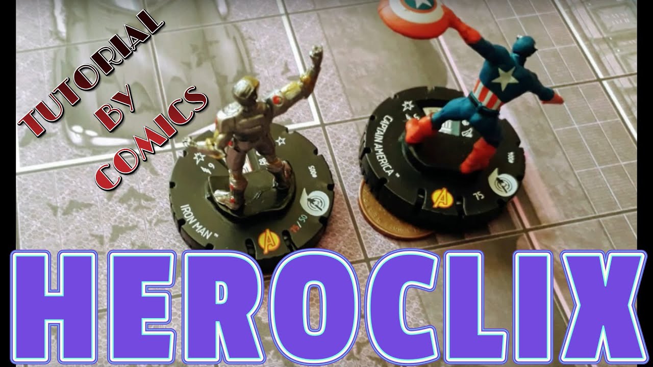 Heroclix miniature ITA Come si gioca How to play - Giochi da tavolo - Review e tutorial - YouTube