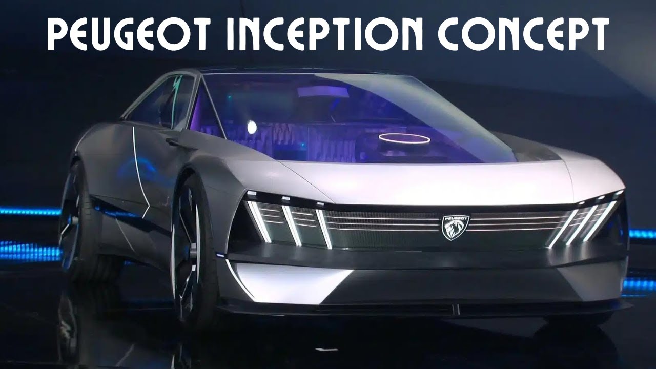 Peugeot Inception Concept Debuts New Era For Their Future Electric Cars ...