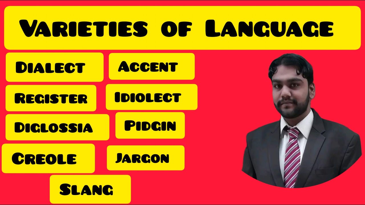 Varieties of Language in Sociolinguistics | Dialect, Accent, Register ...