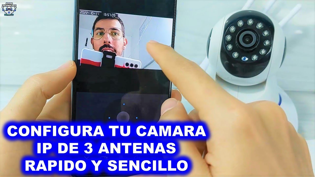 Configurar Camera ip 3 Antenas Yoose - YouTube