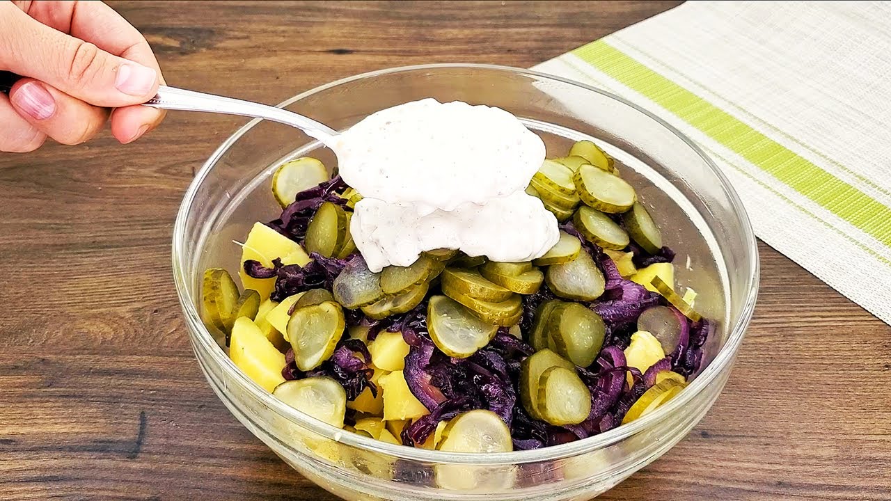 Frische Rezepte Der leckerste deutsche Salat Ich werde nie müde, diesen ...