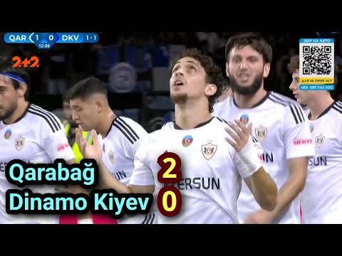 Qarabağ 2-0 Dinamo Kiyev QOLLAR VƏ GENİŞ İCMAL 13.08.2026 (Qarabag vs Dynamo Kyiv 2-0)