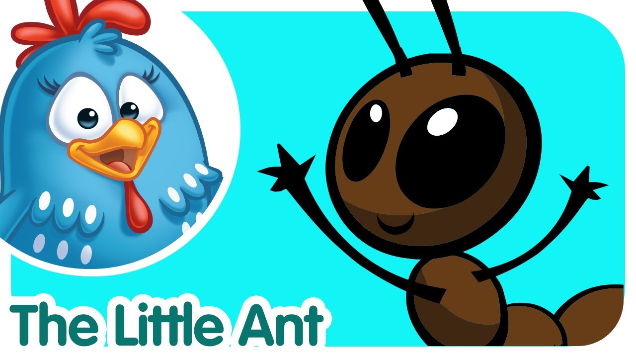 The Little Ant | Lottie Dottie Chicken UK | Nursery Rhymes For Kids ...