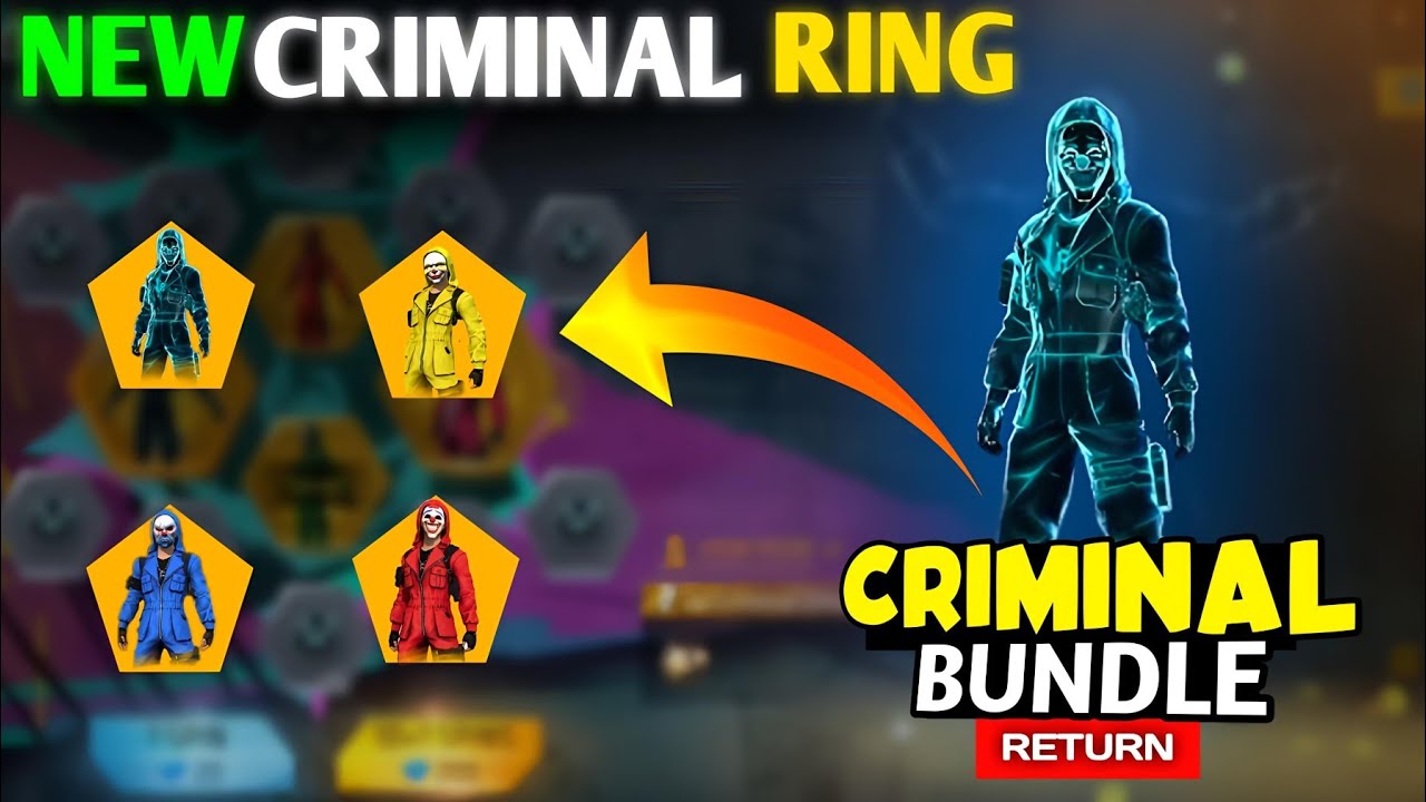 Criminal Bundle Return ( Confirm Date ) 🤯 Upcoming Events in Free Fire ...