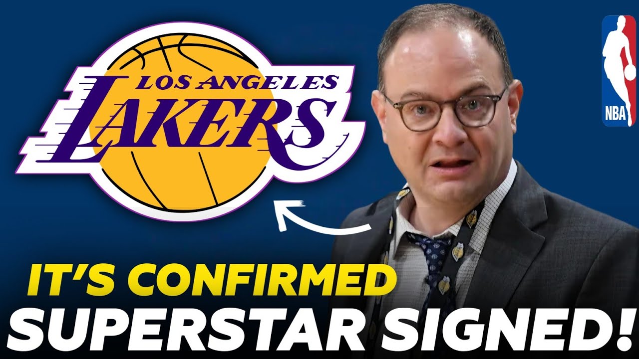 🚨LOS ANGELES EXPLODES! LAKERS FRONT OFFICE CONFIRMS SUPERSTAR SIGNING 😱 ...
