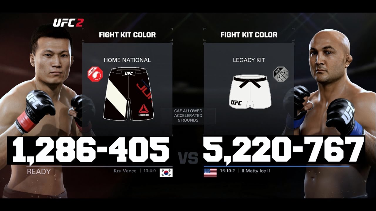 Badass Fight with Kru Vance - BJ Penn vs. Chan Sung Jung - EA UFC 2 ...