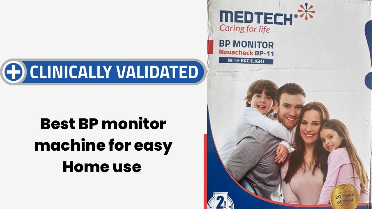 Medtech BP monitor review - YouTube