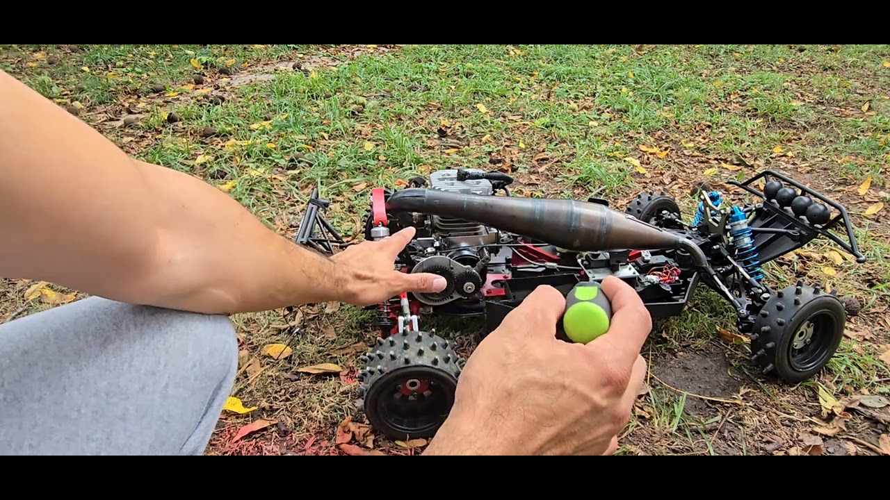 Losi 5t hybrid ALX 71 finally running 👏💪💯#losi5t#5thscalerc #rccar ...