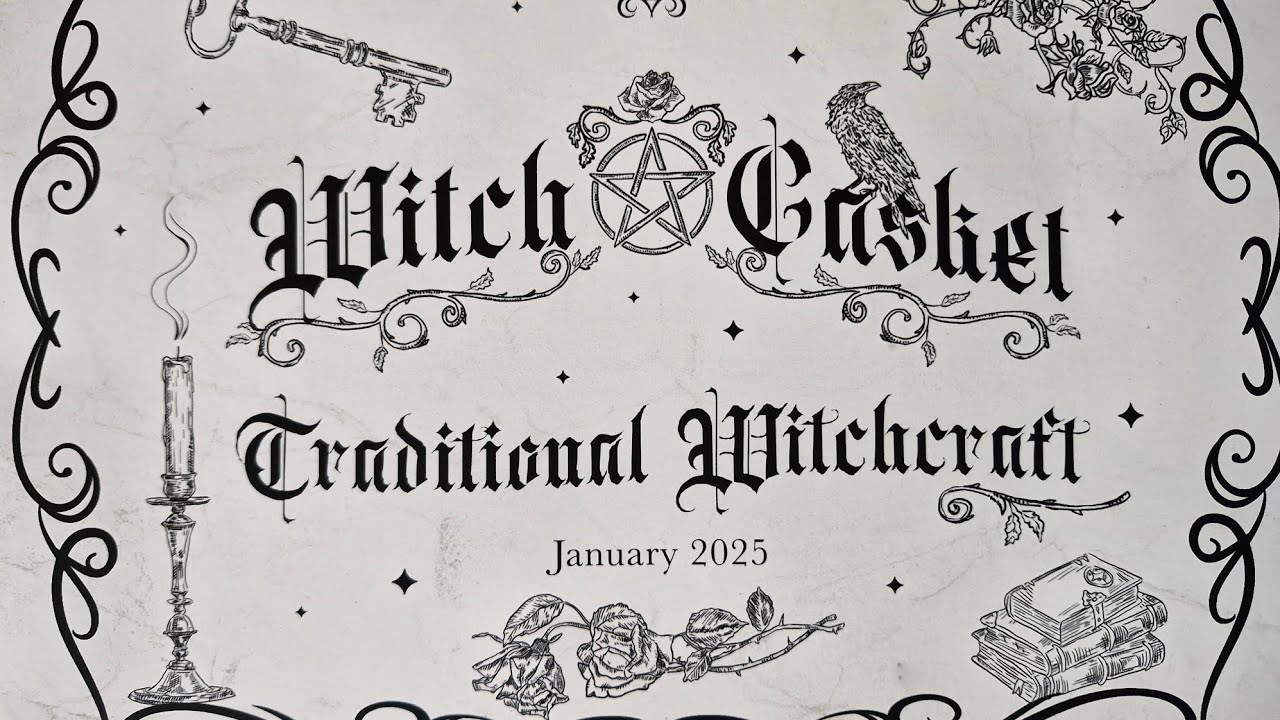 Witch Casket January 25 unboxing - Traditional Witchcraft - YouTube