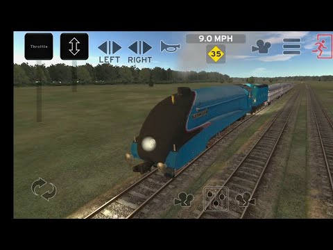 Train & Rail Yard Simulator || Gameplay Steam Modern Locomotive Lead ...