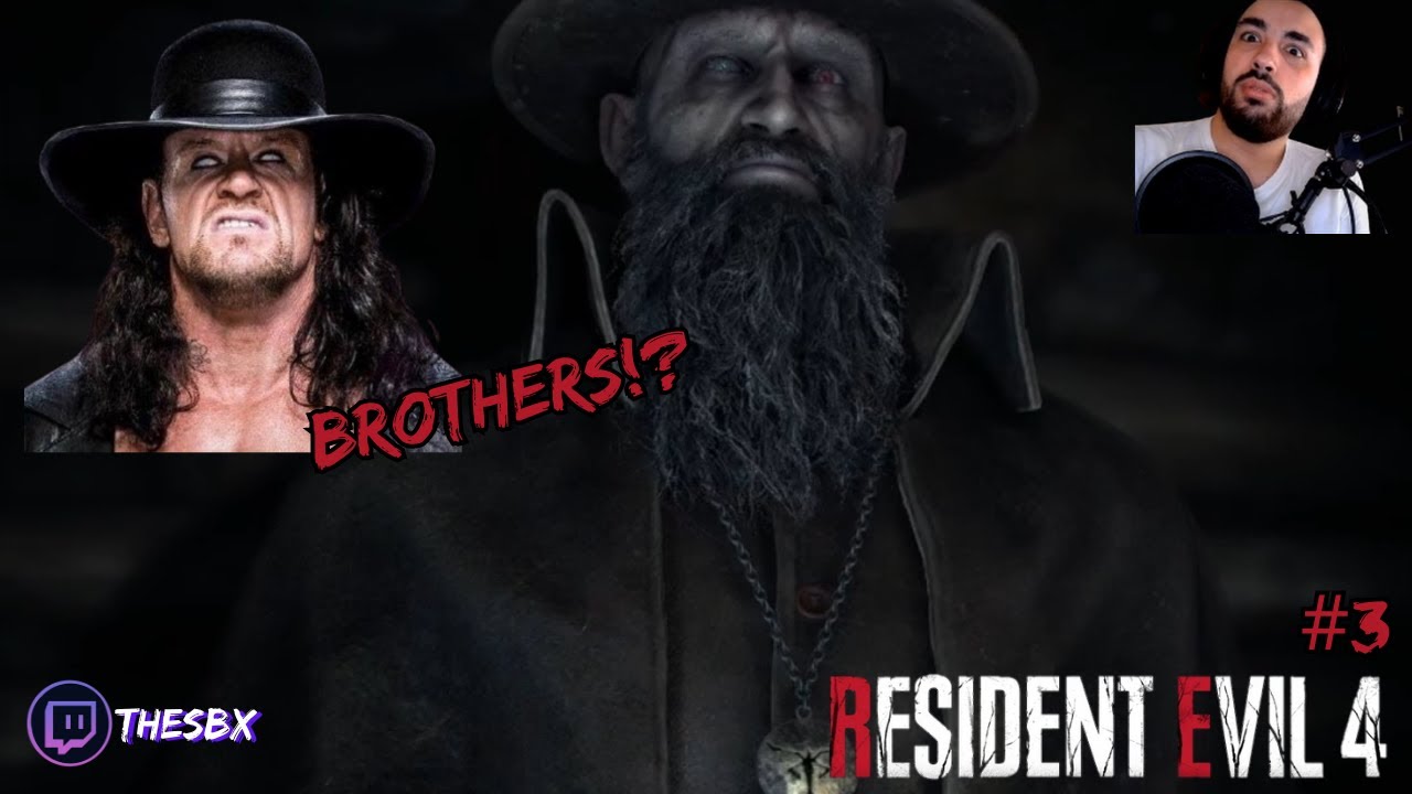 IS HE THE UNDERTAKER LOST BROTHER?! - RE4 REMAKE #3 - YouTube