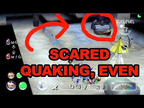 Pikmin 2 President exposes the Water Wraith's weak point with nothing ...