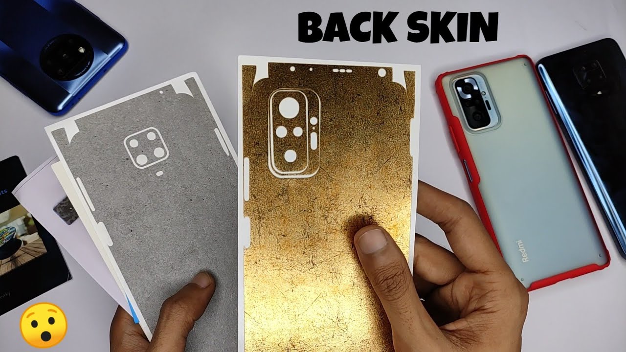 Best Back Skin Ft. Redmi Note 10 Pro/Pro Max , Redmi note 9 Pro ...