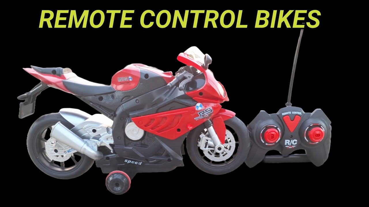 Remote Control Bikes ! Unboxing & testing #bike - YouTube