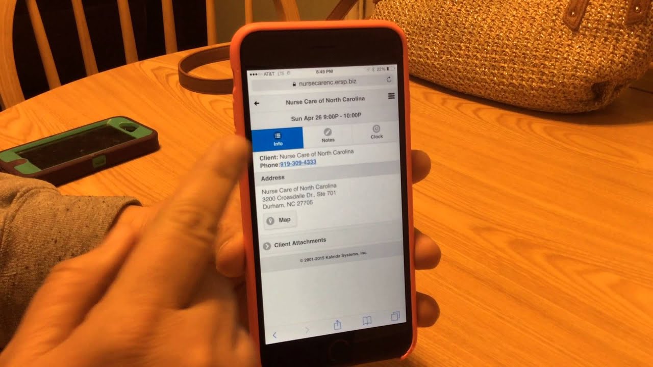 Nurse Care of NC ERSP Clock In/Clock Out - YouTube