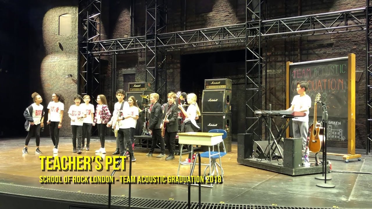 School of Rock London - Team Acoustic Graduation 2018 - Teachers Pet ...
