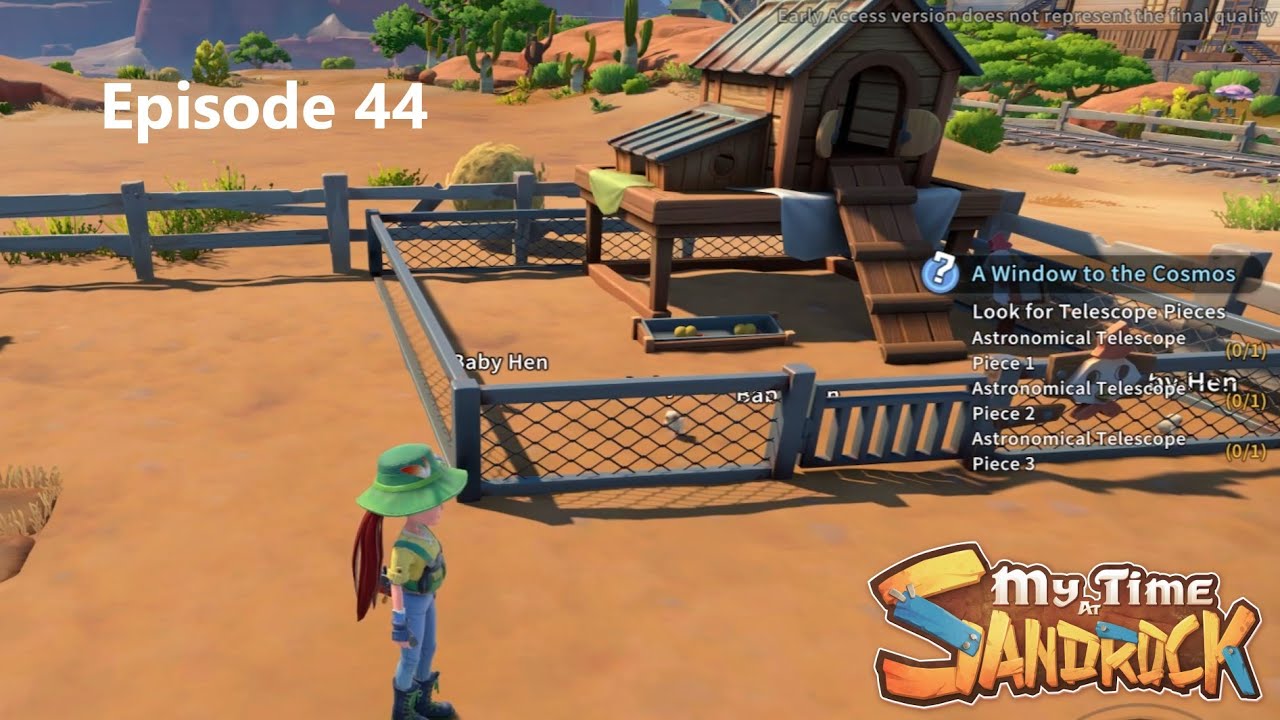 My Time at Sandrock - 44 Chicken Coop - YouTube