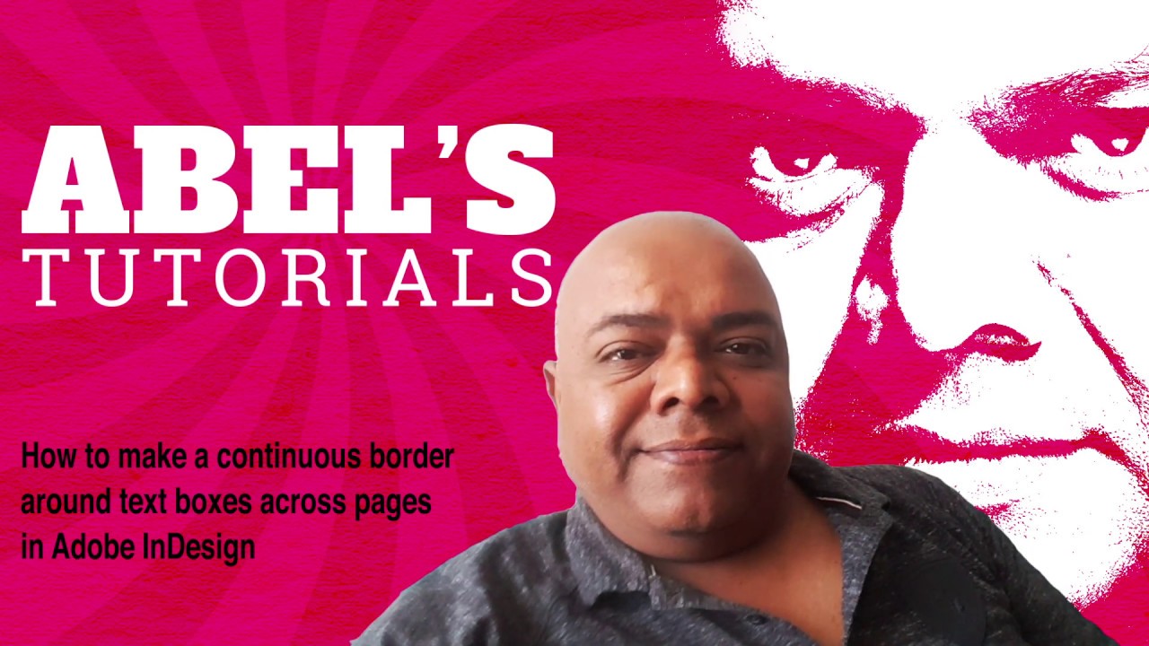 Make a continuous border around a text box across multiple pages in ...