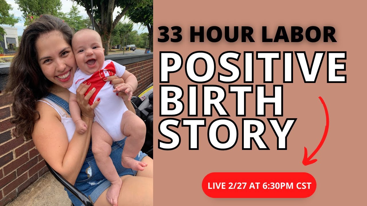This mama delivered her baby without pushing! Live Birth Story from ...